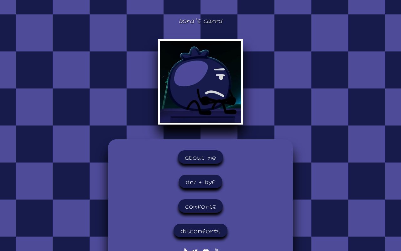 bora’s carrd ★彡